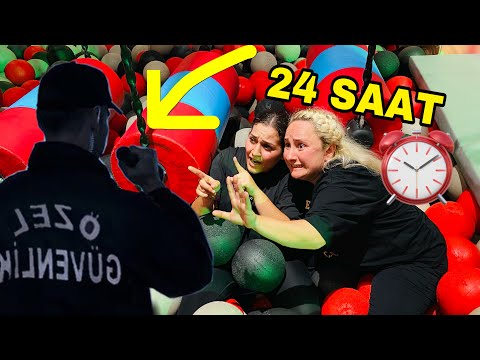 BİRGÜN BOYUNCA OYUN PARKINDA KALMAK!! 24 SAAT VİDEOSU aslı ca