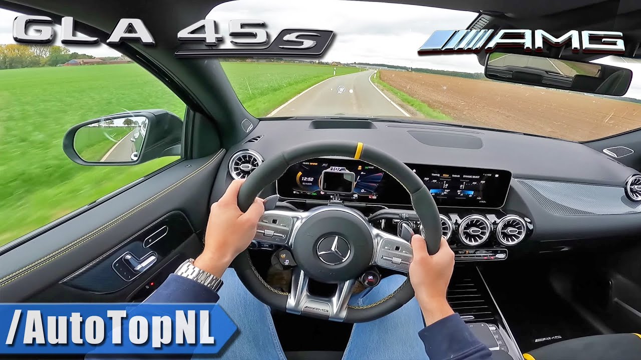 2021 Mercedes-AMG GLA 45 S 4Matic+ POV on PERFECT ROAD by AutoTopNL ...