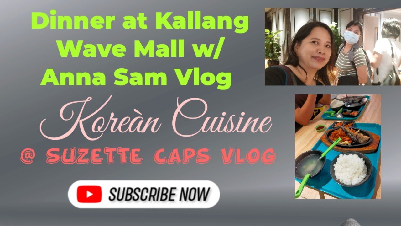 Dinner At kallang W/ Anna Sam Vlog - YouTube