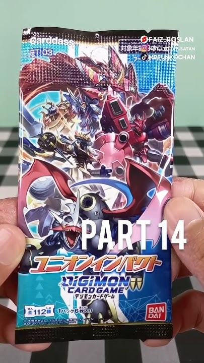 Digimon TCG - BT03 : UNION IMPACT #14 - YouTube