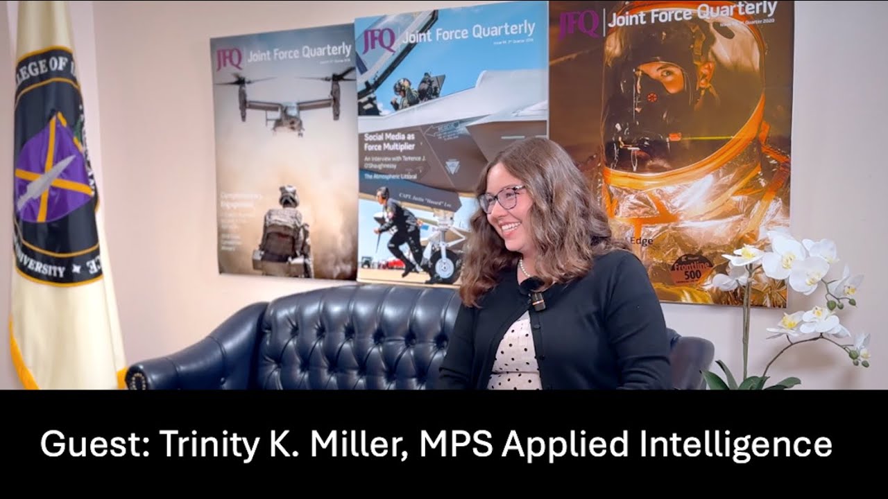 Discussion on Strategic Thinking and Leadership with Trinity K. Miller ...