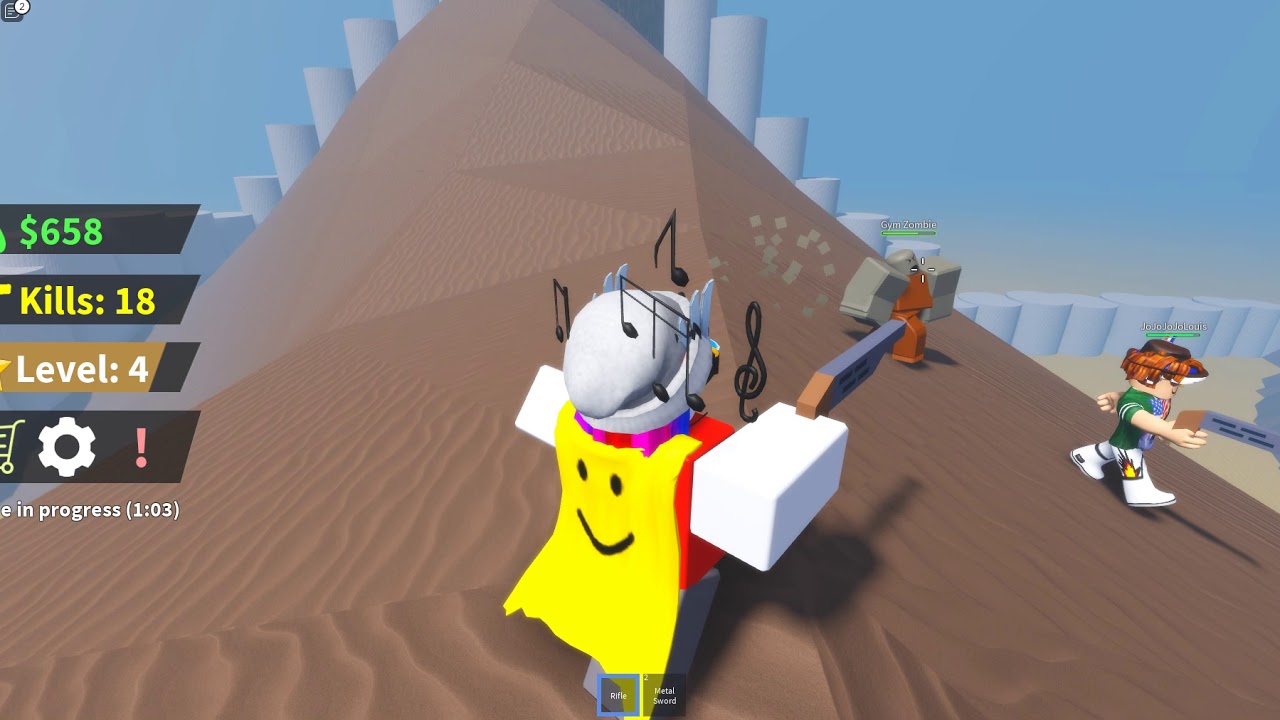 Roblox - Ragdoll Zombies | Zombie Shooting Game - YouTube