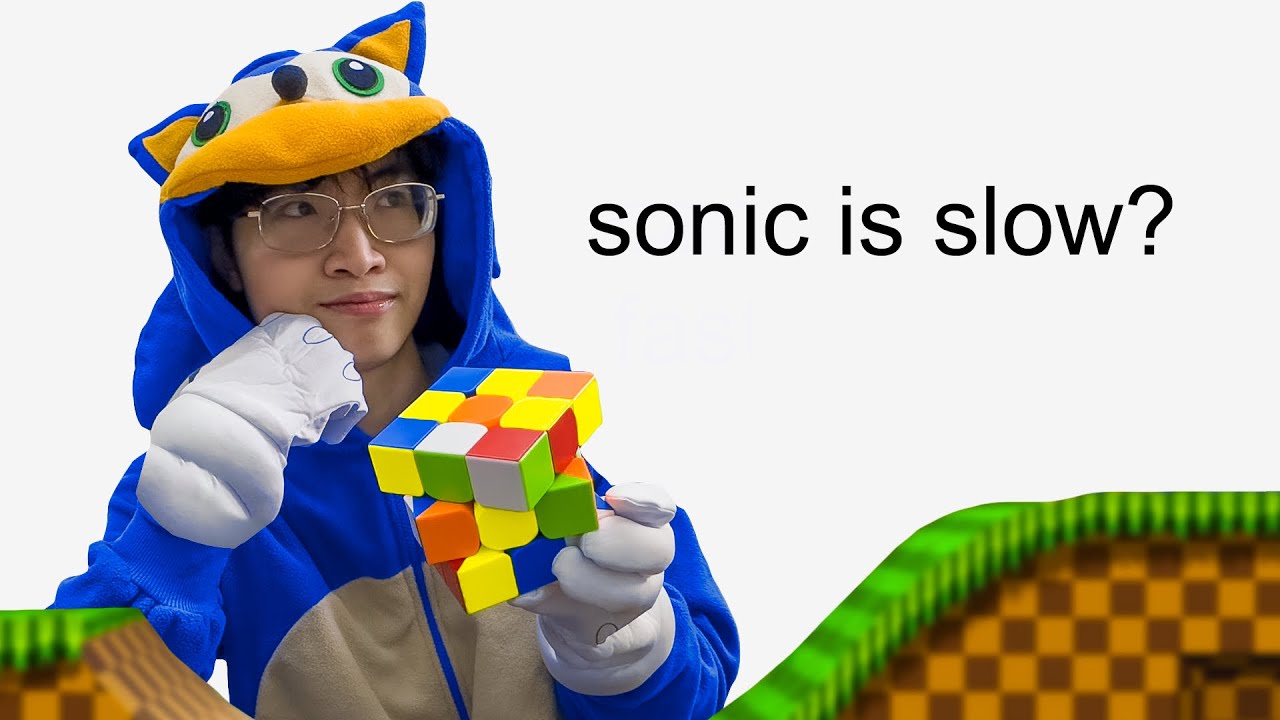 Can Sonic win a Rubik’s cube competition? - YouTube