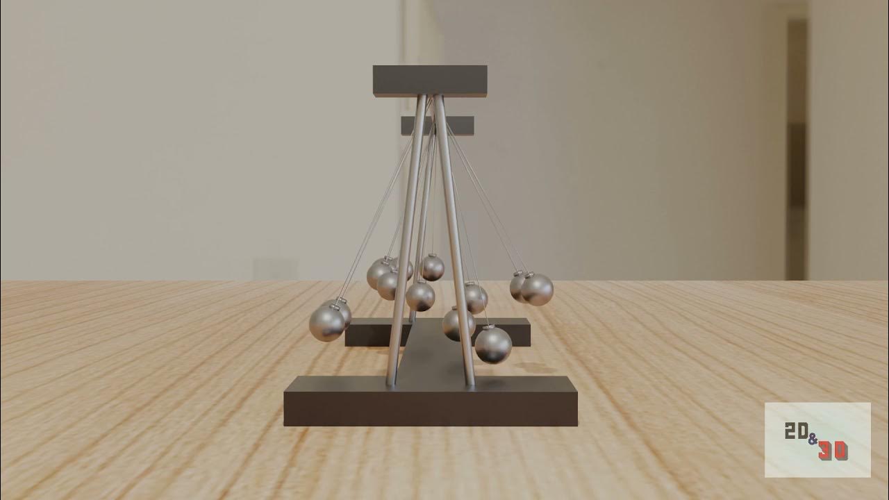 Pendulum Simulation | Blender - YouTube