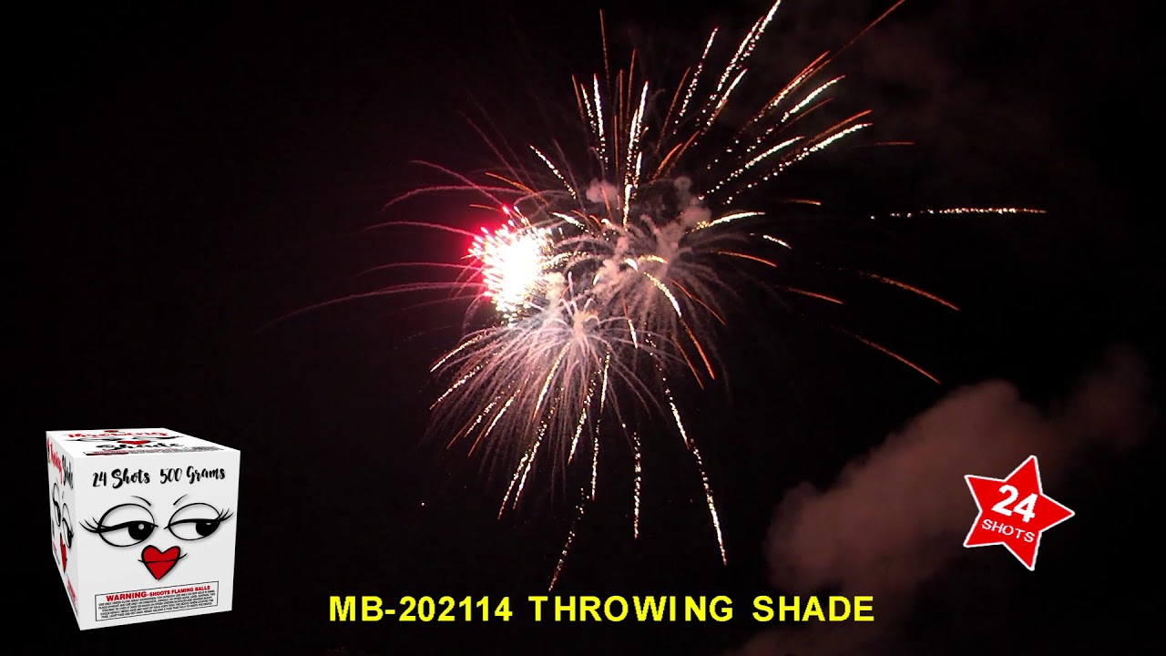THROWING SHADE - Megabanger Fireworks - 500 Gram - MB 202114 - YouTube