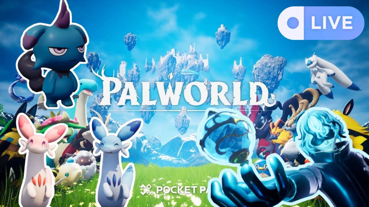 First Time Trying Palworld!!! | Palworld Stream - YouTube