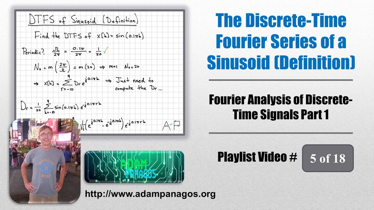 The Discrete-Time Fourier Series of a Sinusoid (Definition) - YouTube