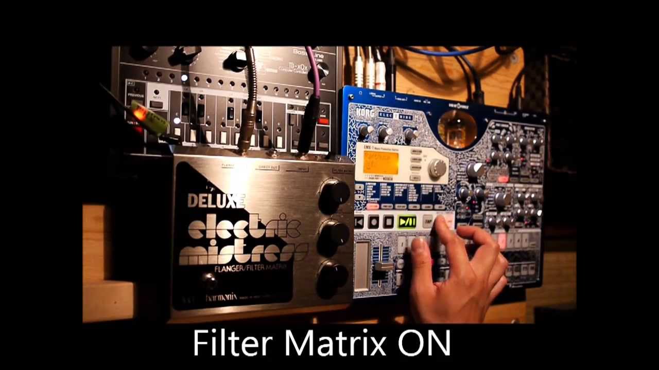 Kick.S DEMO / Electro harmonix Deluxe electric mistress - YouTube