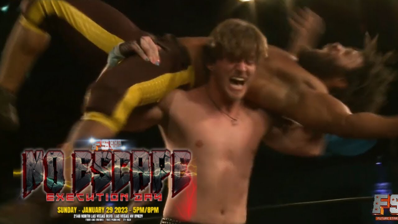 BEST OF 3 FALLS! Gregory Sharpe vs. Damian Drake for the FSW NV State Title! (FSW No Escape 2023 ...