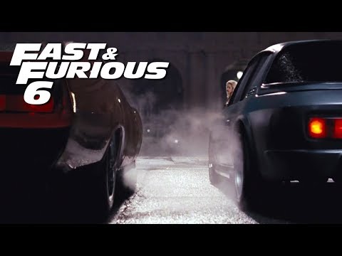 Dom vs Letty Race - FAST and FURIOUS 6 ( Daytona vs Interceptor) 1080p