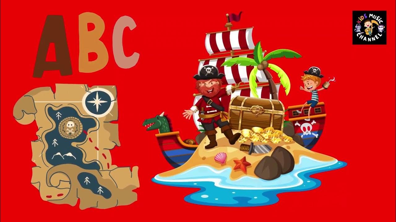 Pirate ABC Island | Alphabet Song for Kids #kidsmusic #kidssong # ...