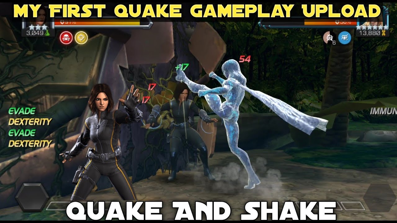 First Quake gameplay Upload ( Learning the quake and shake ) - Marvel ...