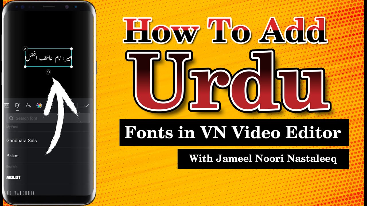 How To Add Urdu Fonts In VN Video Editor Install Jameel Noori how-to-add-urdu-fonts-in-vn-video-editor-install-jameel-noori