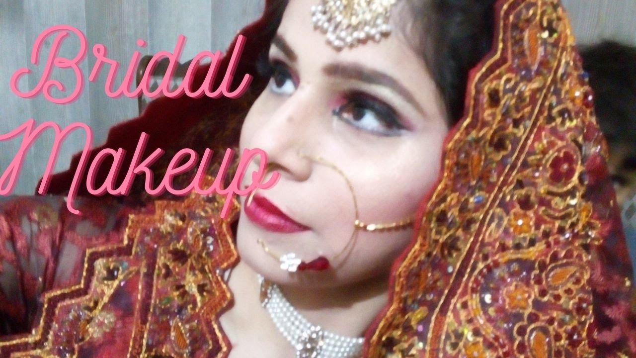 Nikkah Bridal Makeup Tutorial | Nikkah Bride Makeup Tutorial - YouTube