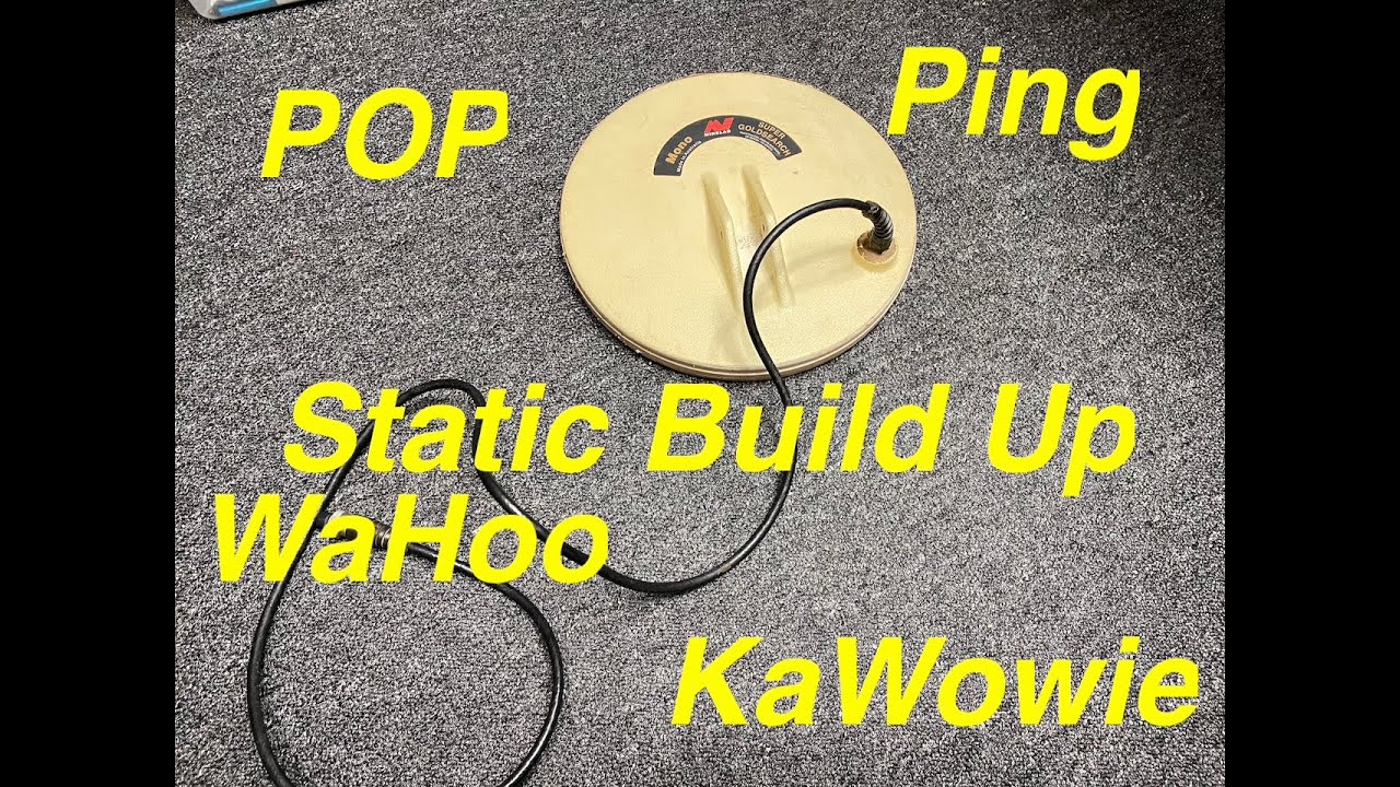 Detector Coils and the Ping pops bing noises they make due to static ...