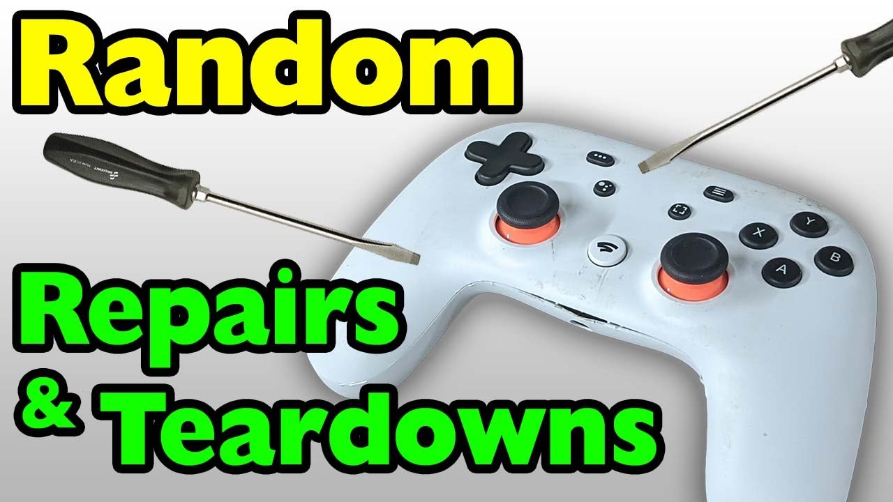 Random Teardowns and Repairs - YouTube