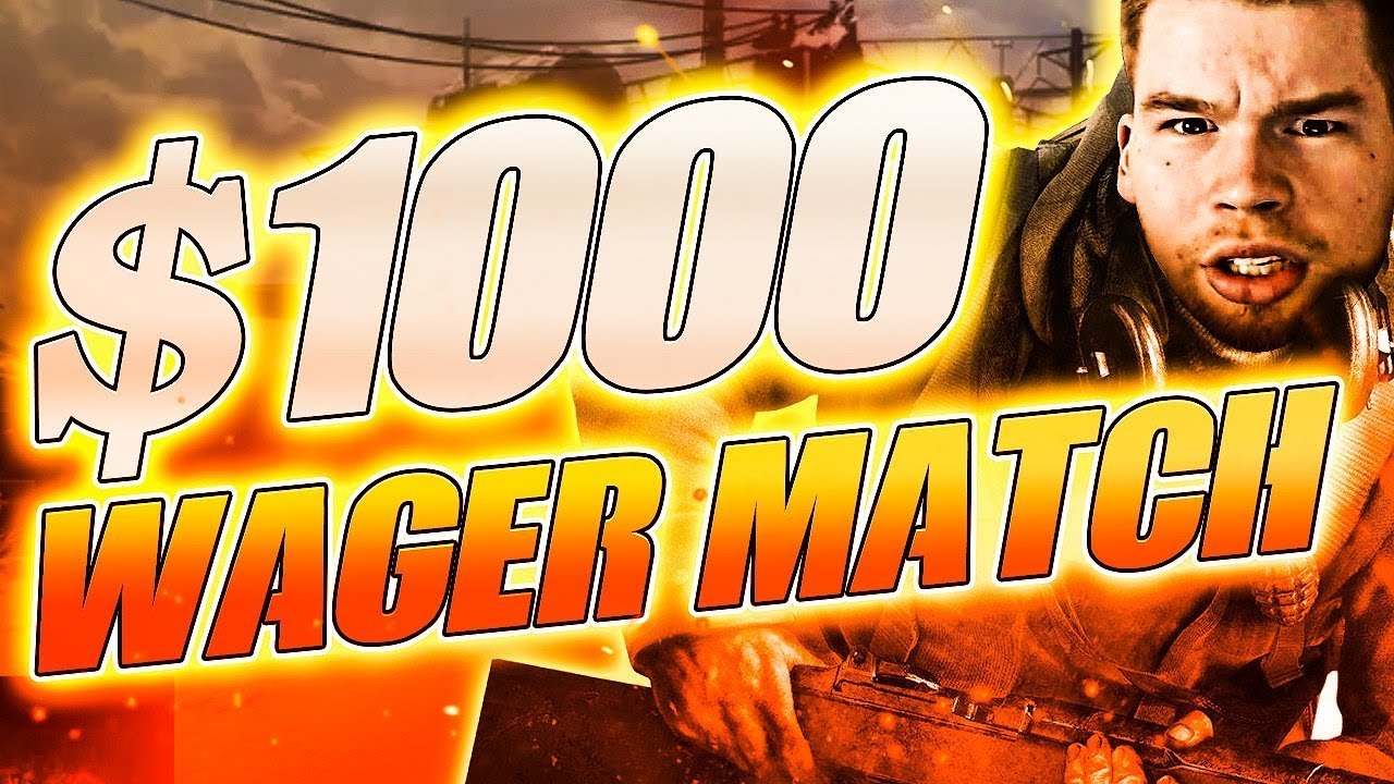 $1000 WAGER MATCH!! 5V5 FINALS! (COD: BO4) - YouTube