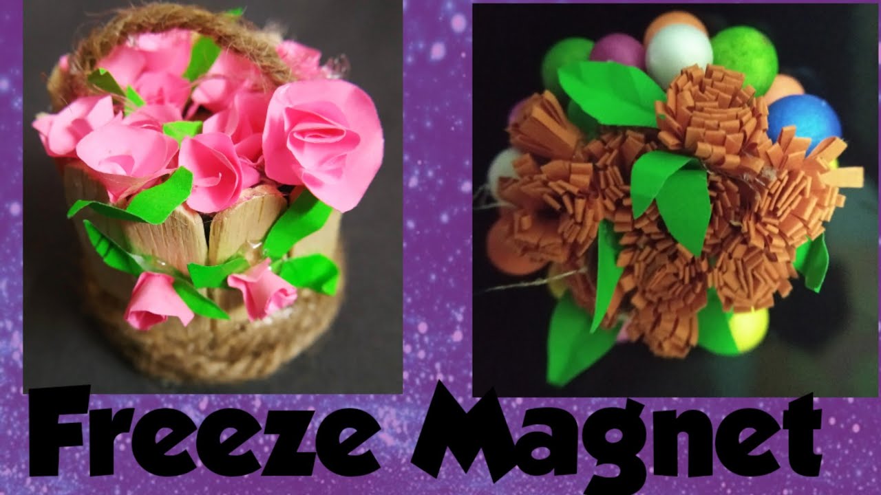 Freeze Magnet || Freeze Decoration || Freeze Decoration with Bottle Cap ...