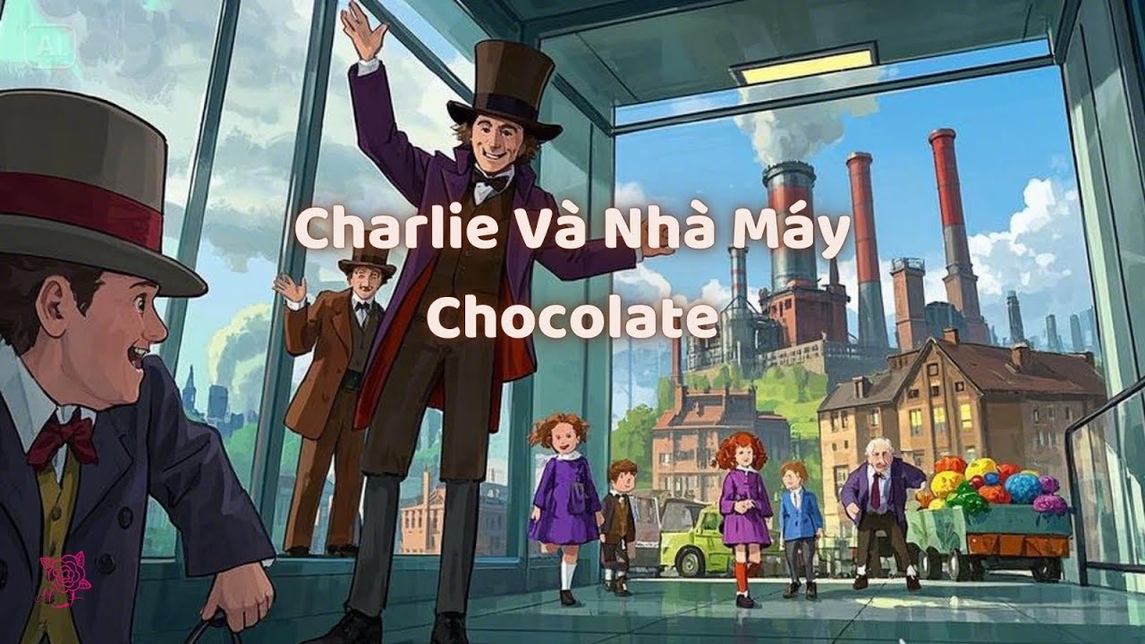 Tiểu thuyết thiếu nhi Charlie Và Nhà Máy Chocolate của tác giả Roald ...