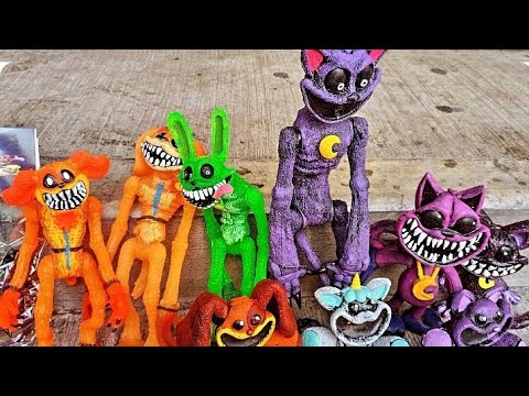 Poppy Playtime Smiling Critters Personajes Bootleg Mexicano - YouTube
