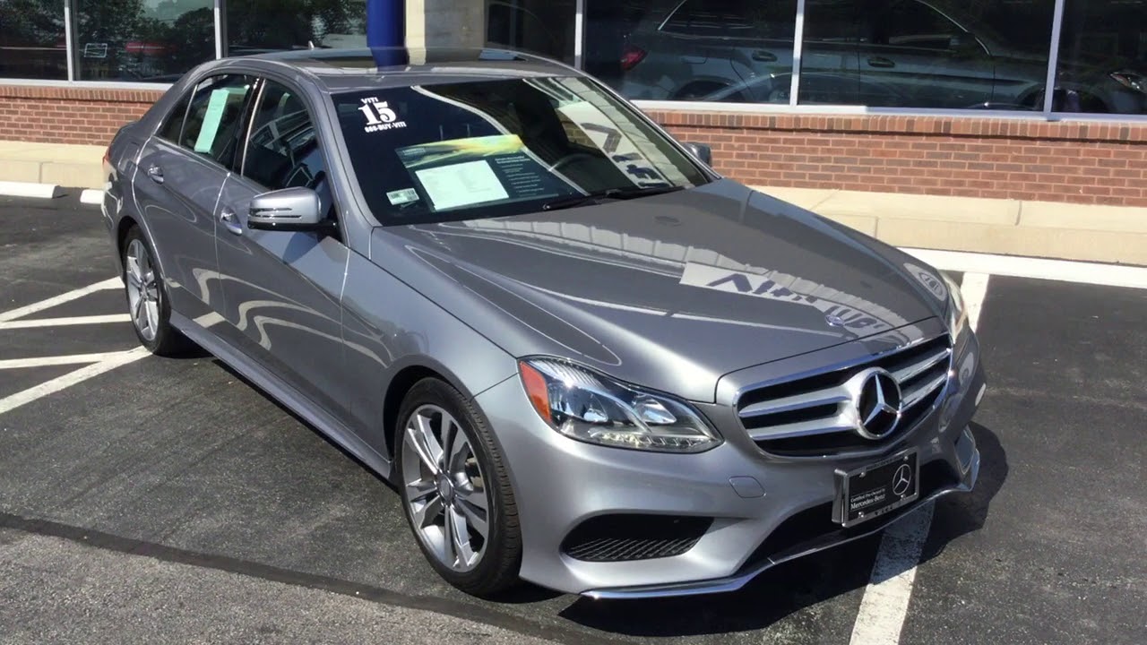 2015 Mercedes-Benz E-Class E350 4MATIC - YouTube