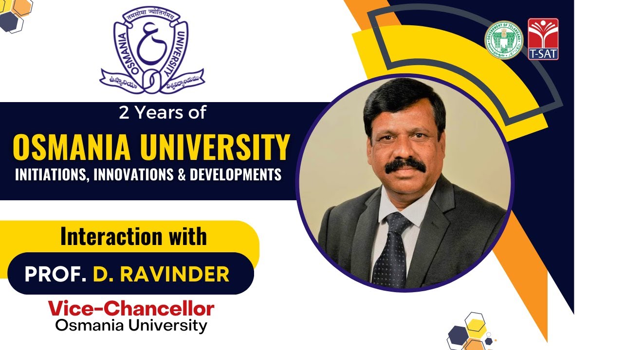 Two years of Osmania University (OU) Initiations, Innovations ...