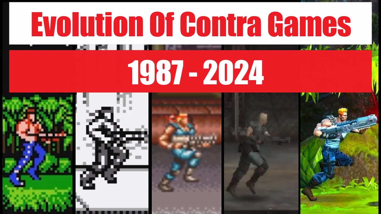 Evolution of Contra Games - YouTube