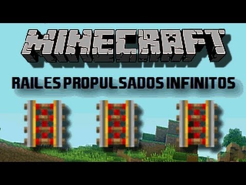 Truco Rail Propulsado Infinito En Minecraft Ps3 - YouTube