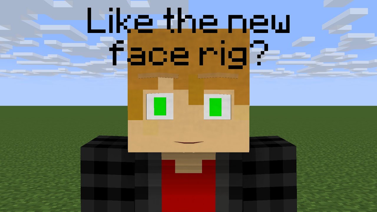 Face Rig | Minecraft Demonstration Animation - YouTube
