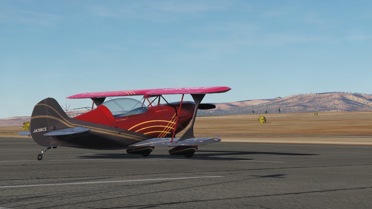 DCS World Christen Eagle II maneuverability practice - YouTube