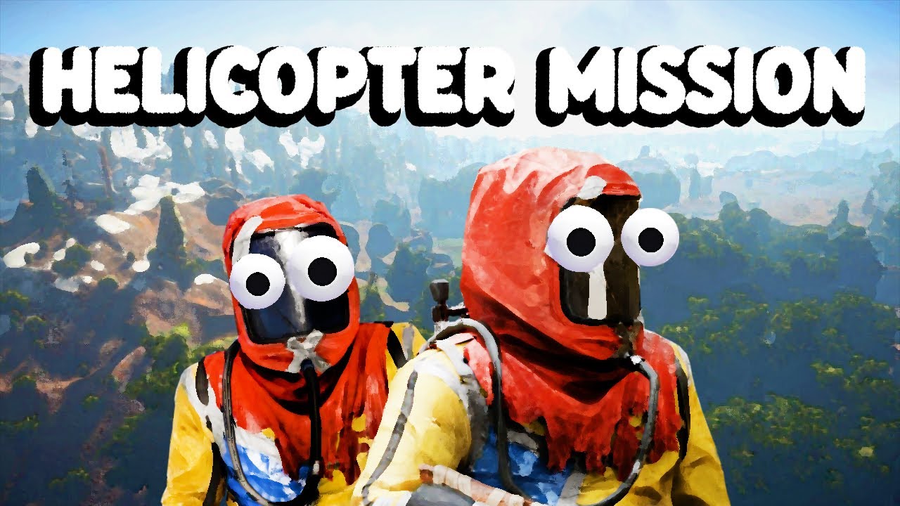 Rust - Helicopter Mission - Greek Funny Gaming - YouTube