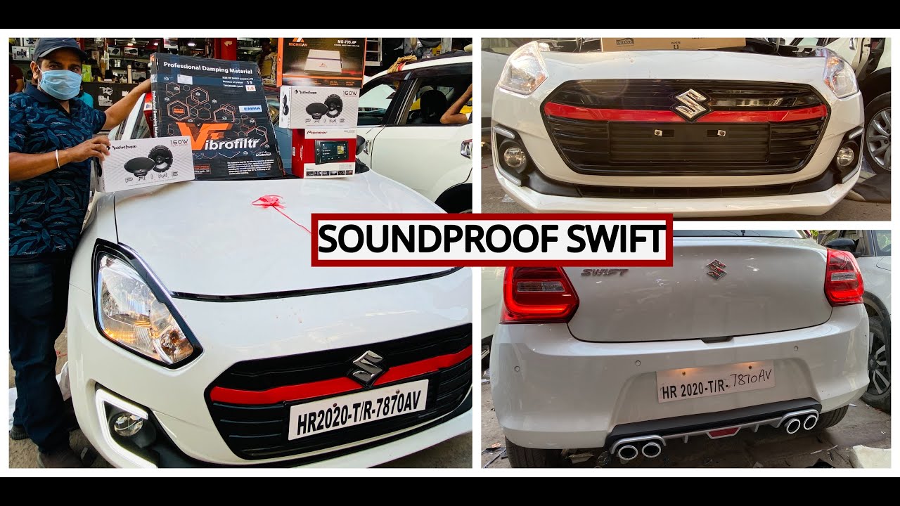 Soundproof Maruti Suzuki Swift VXi 2020 | Car Soundproofing & Damping ...