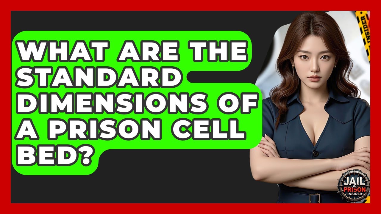 What Are The Standard Dimensions Of A Prison Cell Bed? - Jail & Prison ...