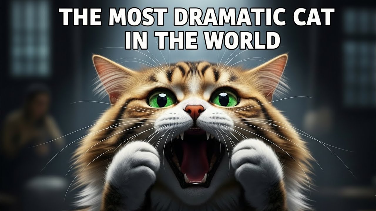 The Most Dramatic Cat in the World - YouTube