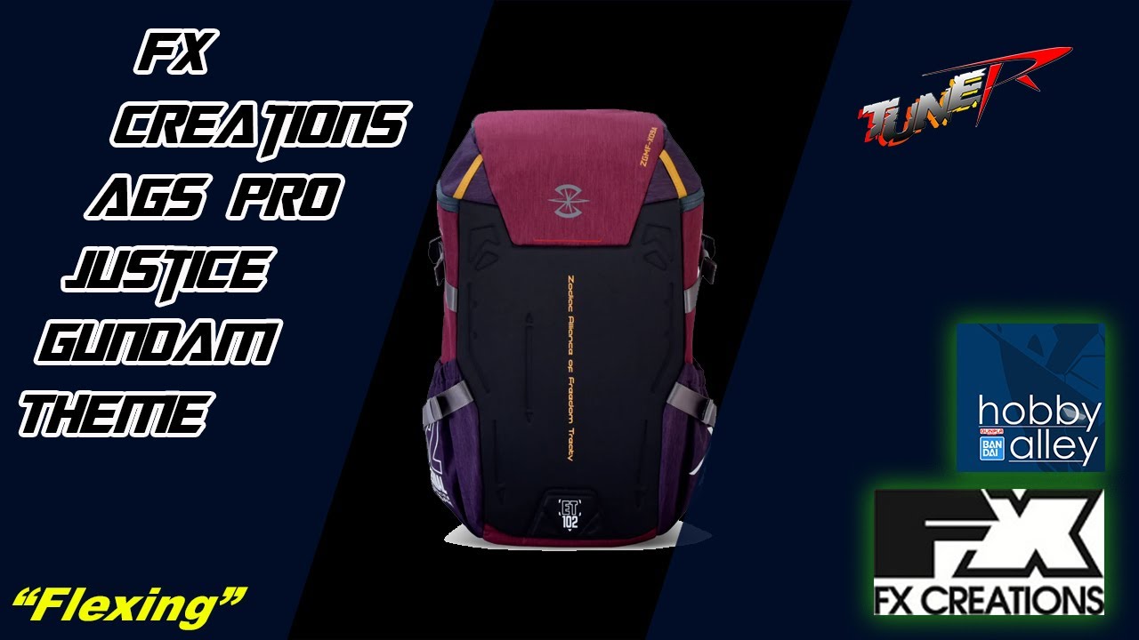 Sci-Fi Meets Fashion: Justice Gundam Theme Backpack Revealed! - YouTube