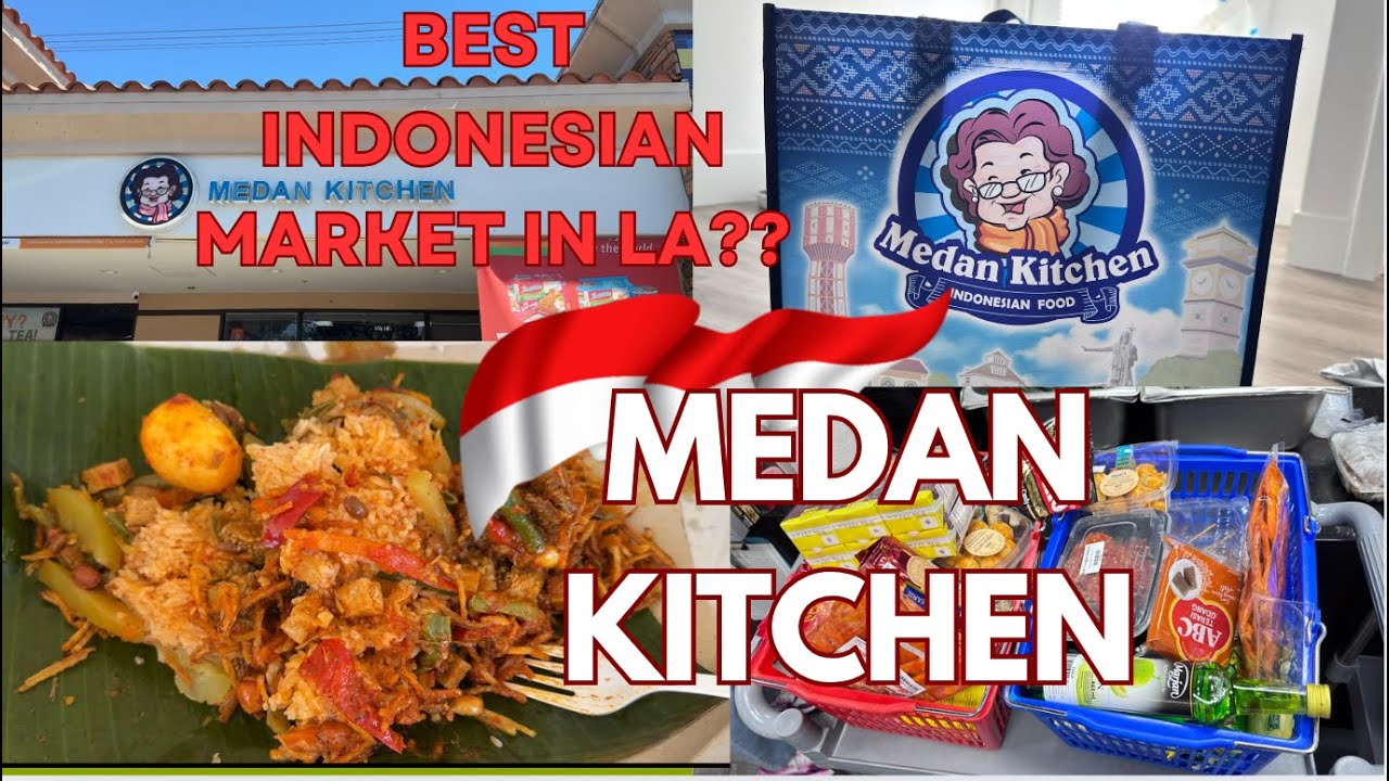 What I eat in LA part #4 | MEDAN KITCHEN | Indonesian food in LA | nasi ...