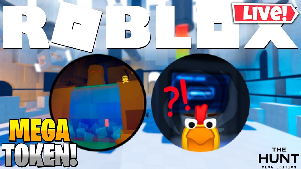LIVE PEGANDO TODOS os MEGA TOKENS do EVENTO *The Hunt Mega* !! 😱 ...