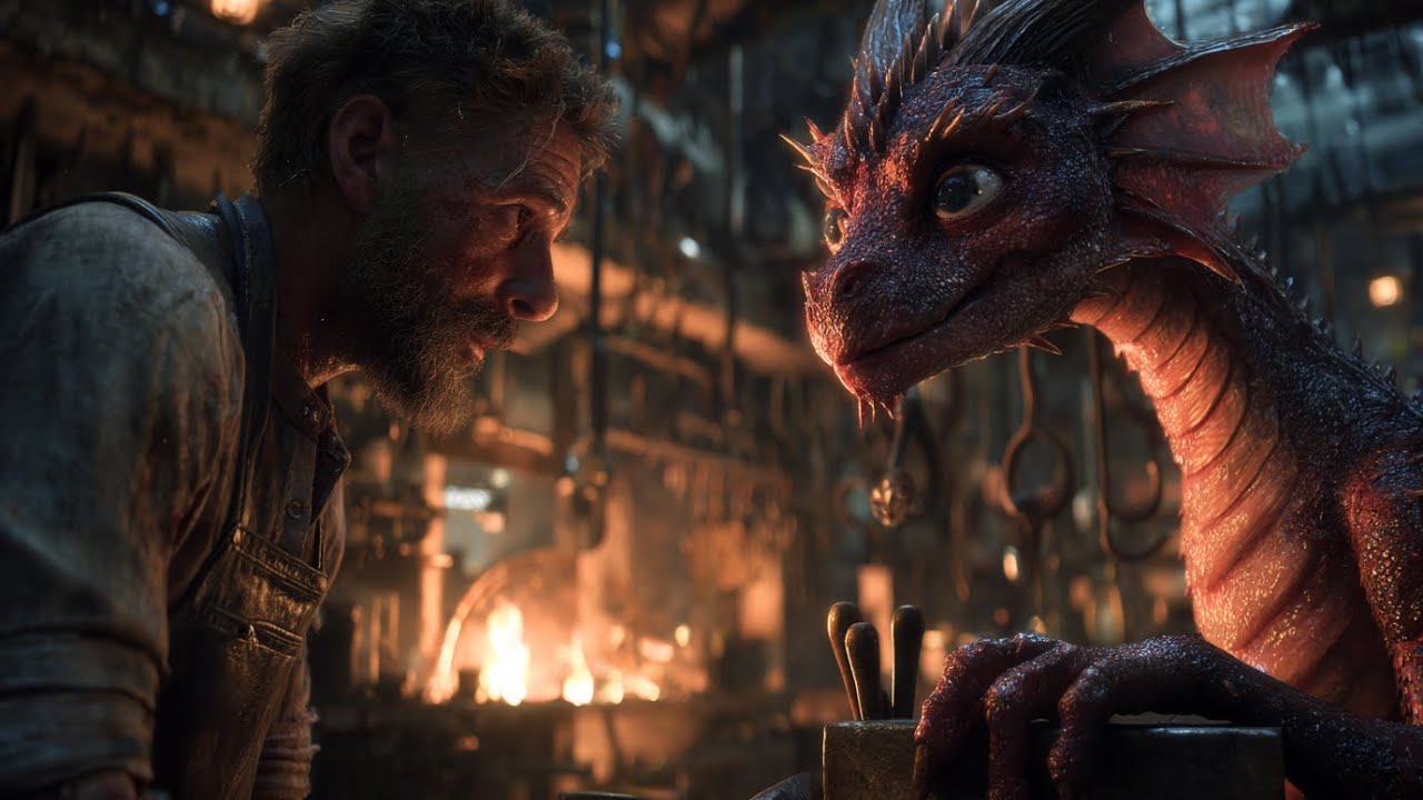 He Was Just A Tired Blacksmith — Until The Shining Dragon Girl Walked ...