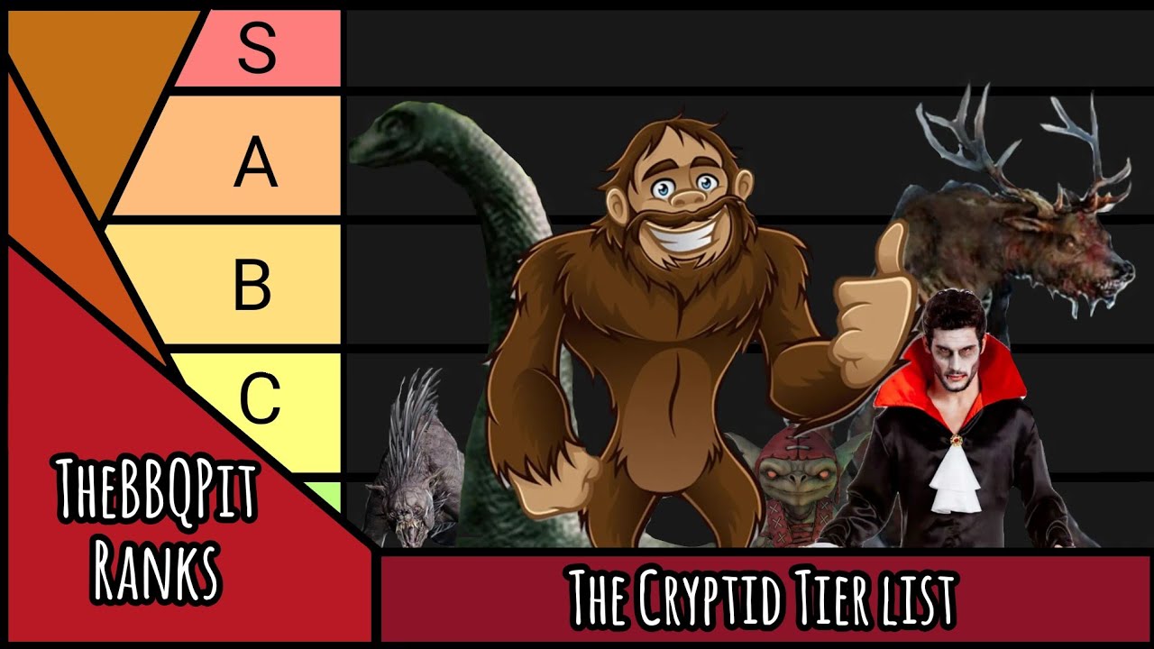 TheBBQPit Ranks: Cryptid Tier List - YouTube