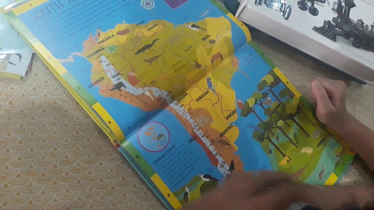 Children's Animal Atlas book review for yusuf - YouTube