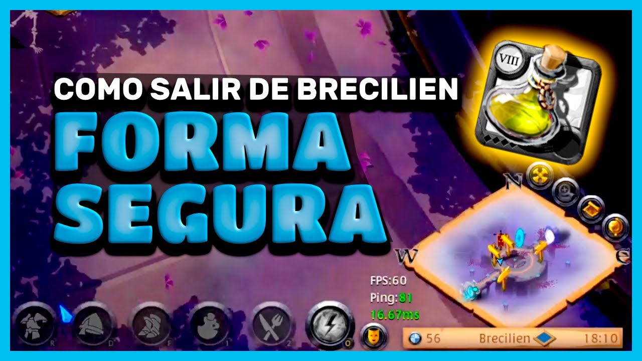 Como salir de brecilien de manera segura en Albion Online - YouTube