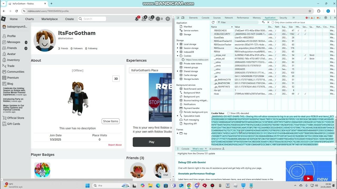 ROBLOX COOKİE LOGGER STEAL ROBLOX ACCOUNT 2025 - YouTube