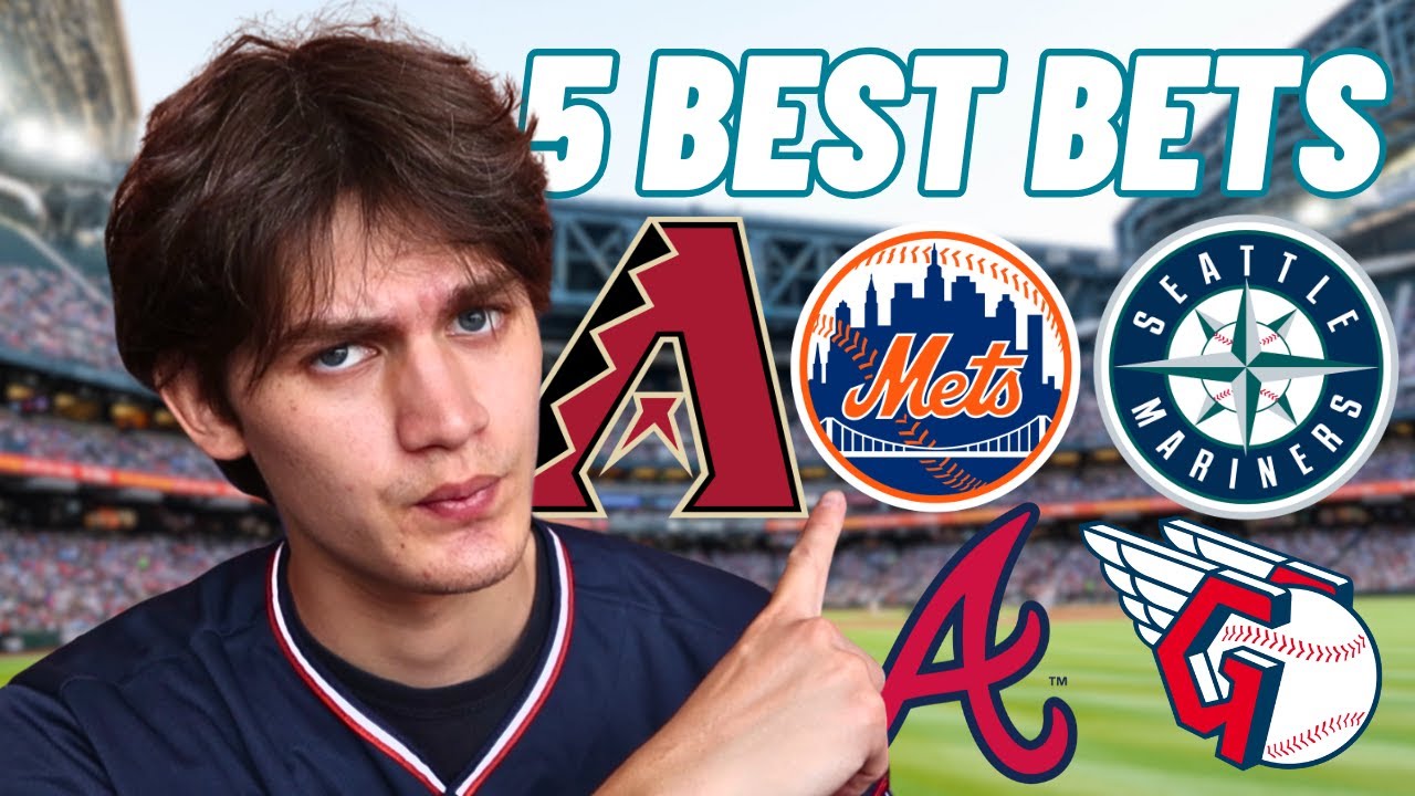 5 MLB BEST BETS FOR 5/5! - YouTube