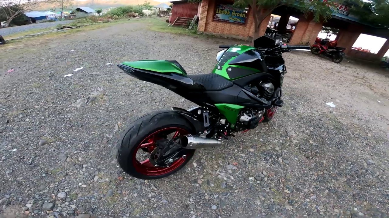 KAWASAKI Z800 ARROW EXHAUST CHECK SOUND GAES - YouTube