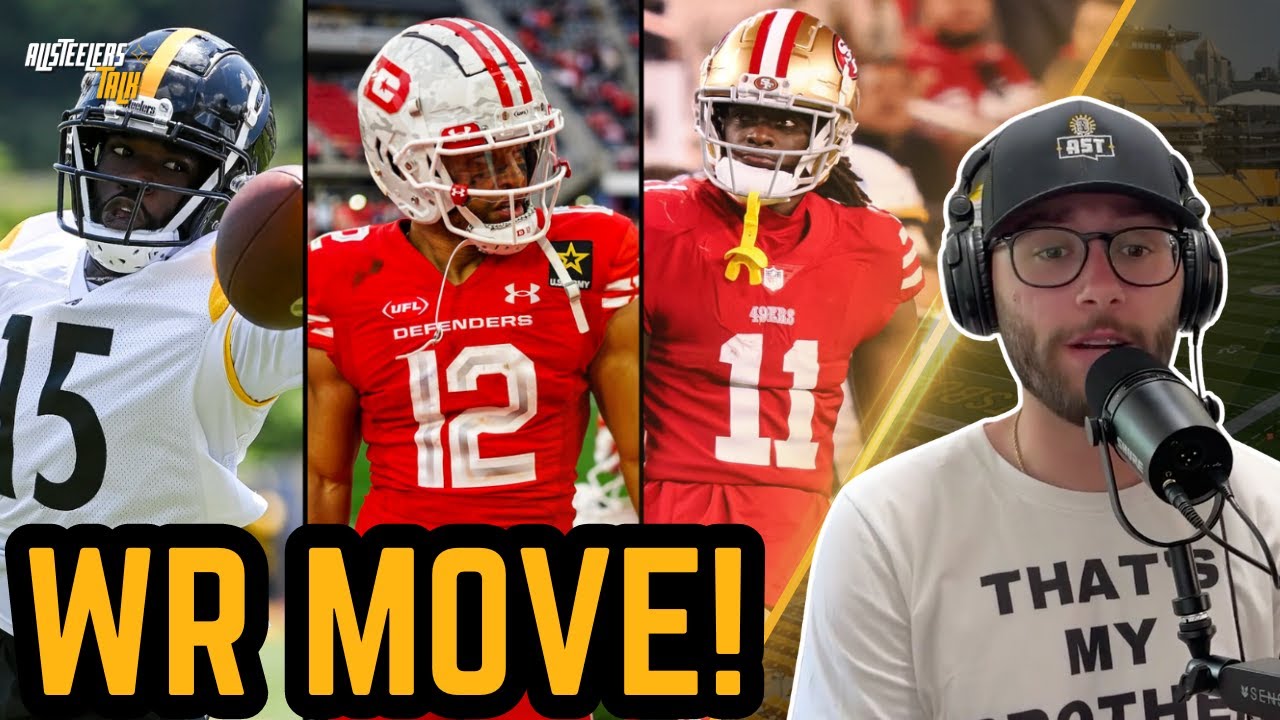 Steelers Make WR Move | Roster Breakdown! - YouTube