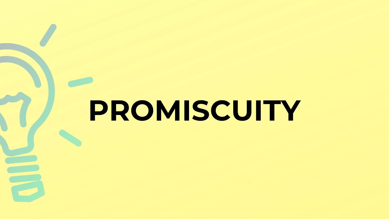 What Is The Meaning Of The Word PROMISCUITY YouTube