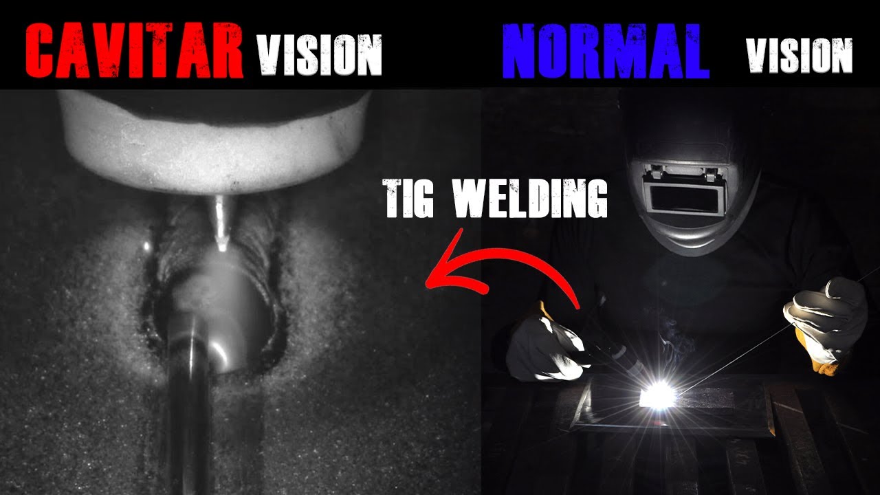 TIG Welding Mild Steel: Stunning Detail with Cavitar Welding Camera ...