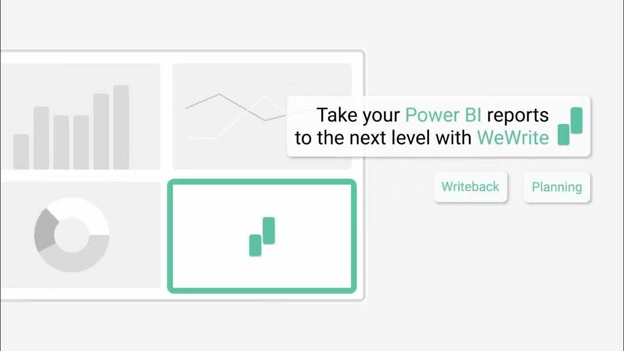 WeWrite - Power BI writeback | Planning | Data Entry | Comments - YouTube