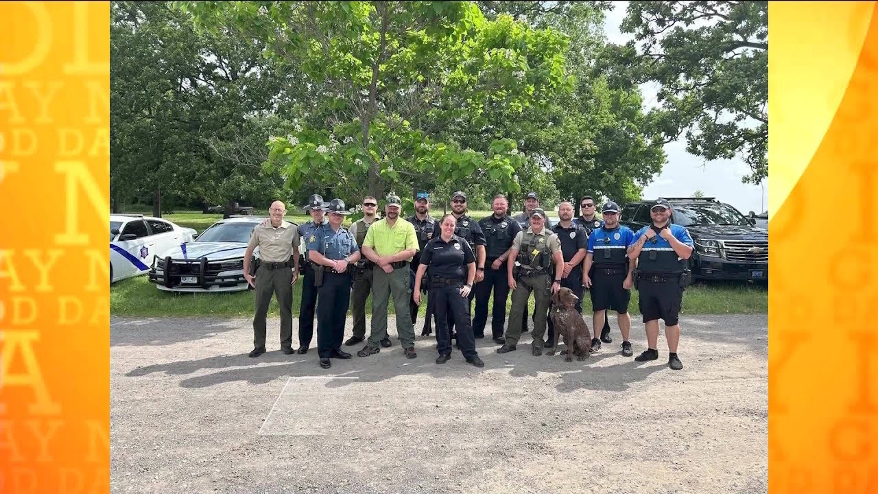 Police Departments Give Back Across NWA - YouTube