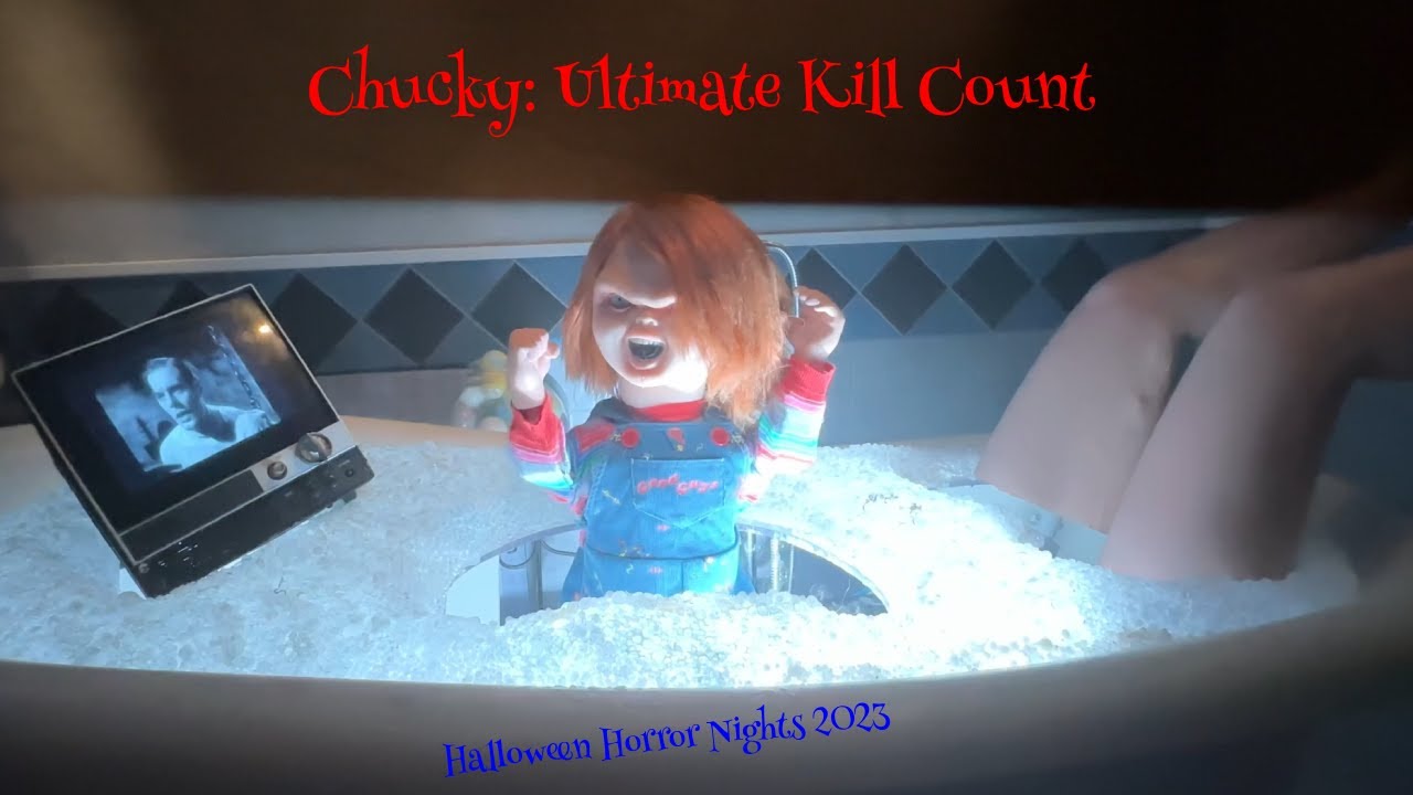 Chucky: Ultimate Kill Count - Universal Studios Hollywood, Halloween ...